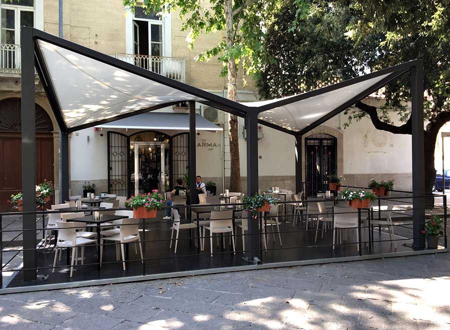 Canopies & Covered Areas for Cafés & Restaurants | Zenith UK