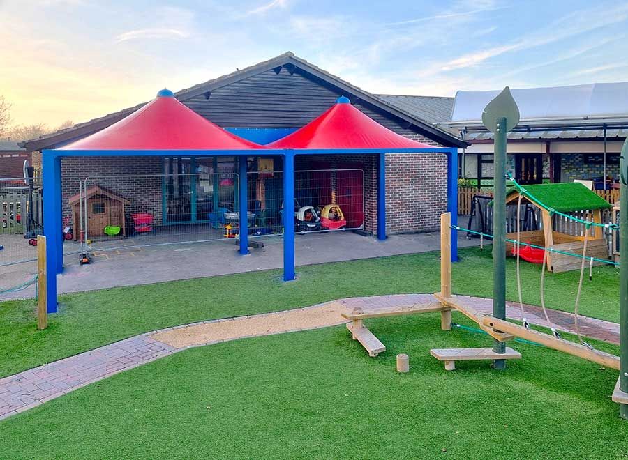 Playground Canopies & Shelters for Nurseries | Zenith Canopies